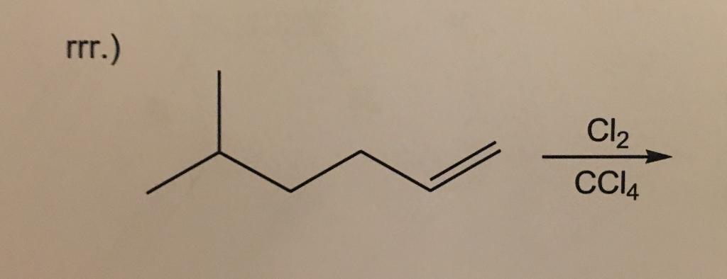 Solved 3. Provide the major organic product for each of | Chegg.com