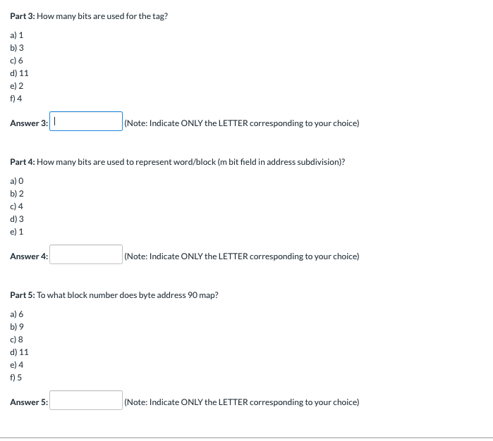Solved 5 Parts A Mips Based System Has 256 Bytes Of Main 