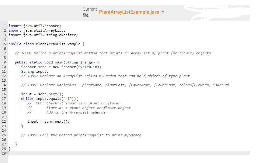 Solved Given a base Plant class and a derived Flower class, | Chegg.com