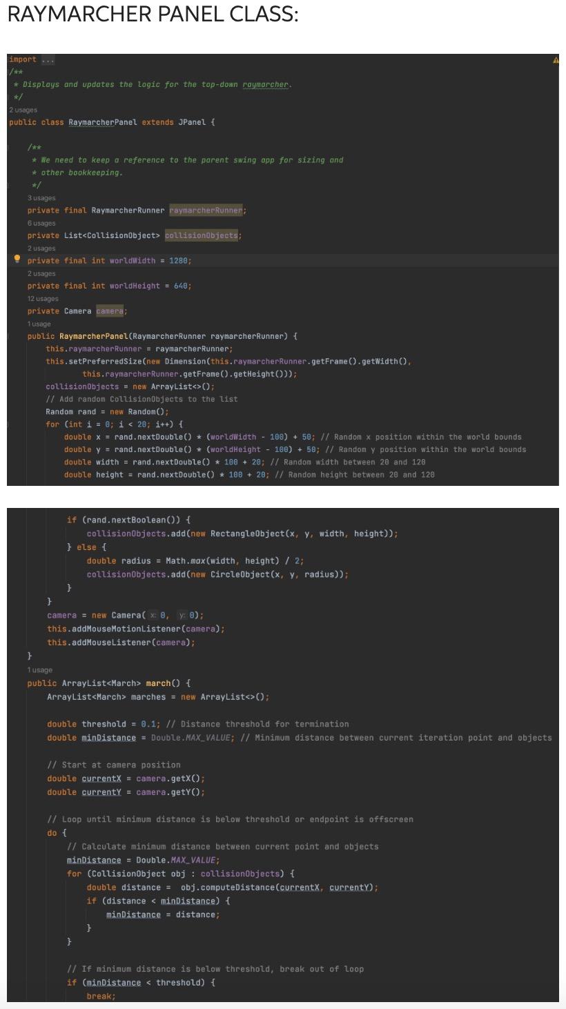 Could you just create the proper March class | Chegg.com