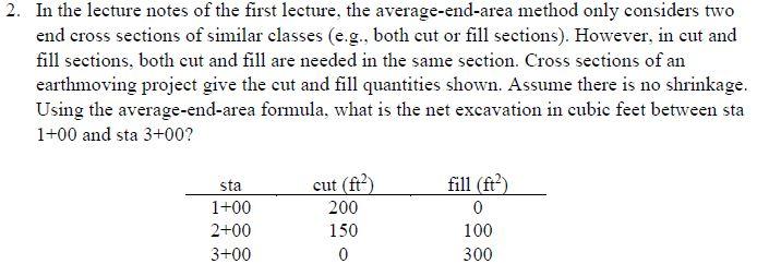 Solved 2. In the lecture notes of the first lecture, the | Chegg.com