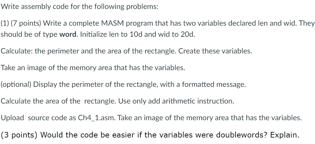 Solved Please answer the 3-point part of the question | Chegg.com