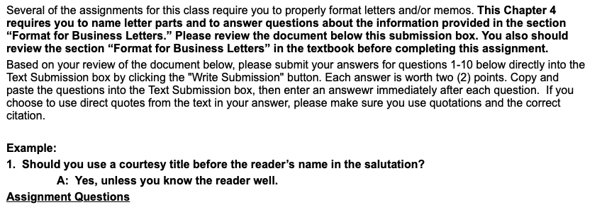 Solved Several of the assignments for this class require you | Chegg.com