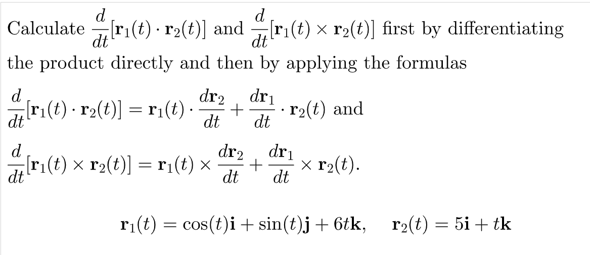 Solved Calculate a fer (0) - tz() and fra (e) x rą(4) first | Chegg.com
