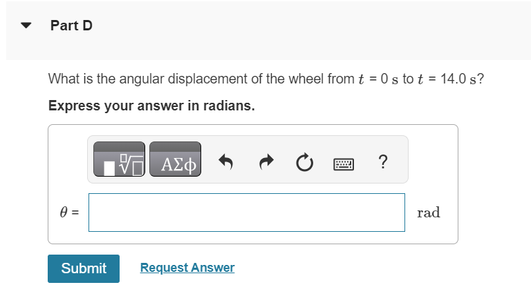 Solved A wheel is rotating about an axis that is in the | Chegg.com