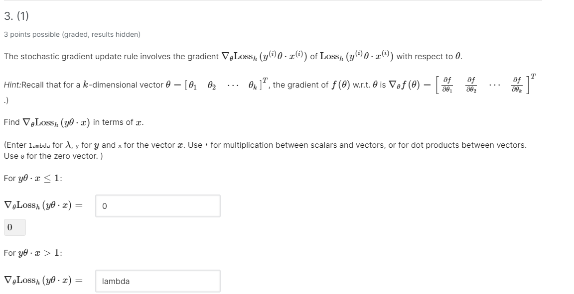 Solved Stochastic gradient descent (SGD) is a simple but | Chegg.com