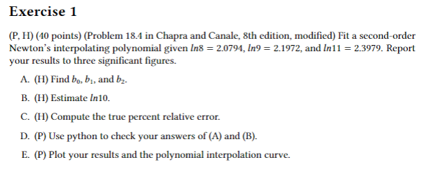 Solved Please solve parts A, B, and C by hand and solve | Chegg.com