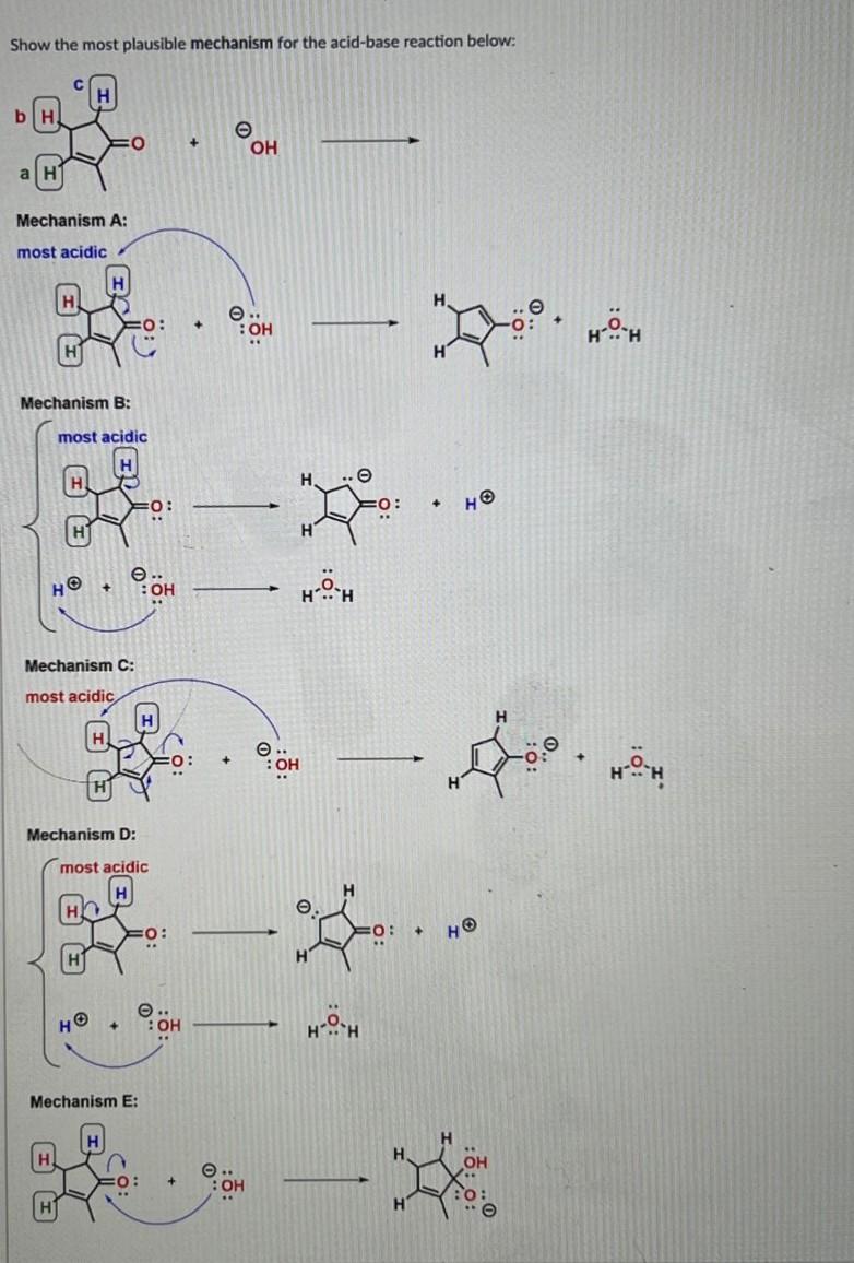 Solved Please fill in the missing resonance structures (1), | Chegg.com