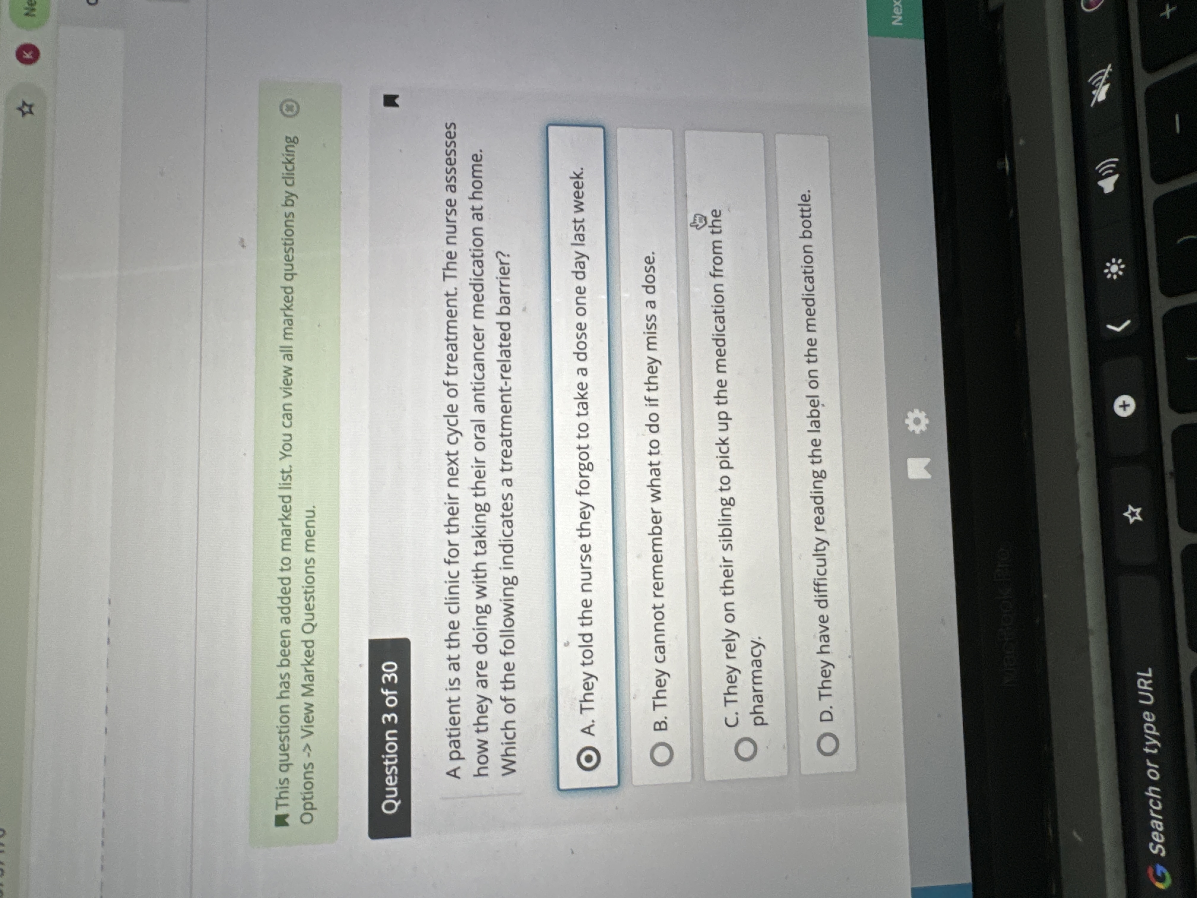 Solved TThis question has been added to marked list. You can | Chegg.com