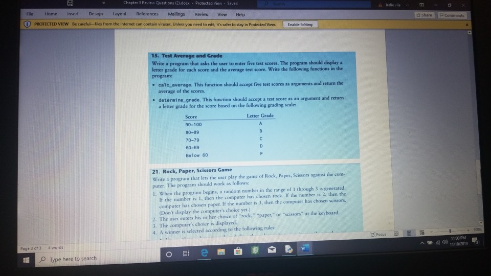 Solved Share File Home Insert Design Layout References | Chegg.com