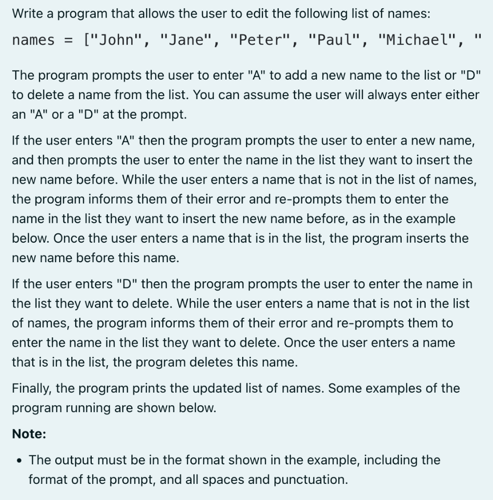 Solved The questions in this section are designed to assess | Chegg.com