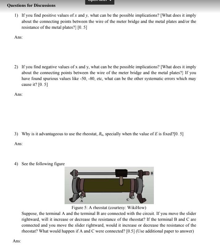 Solved Principles of Physics II (PHY112) Lab Experiment no: | Chegg.com