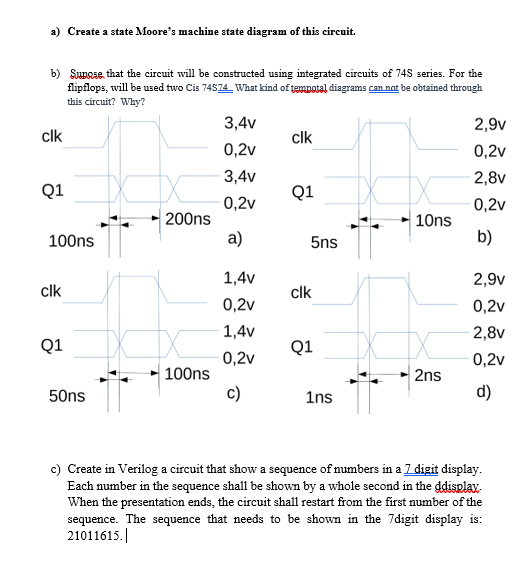 Solved 1) Using the following Truth Table: As the | Chegg.com
