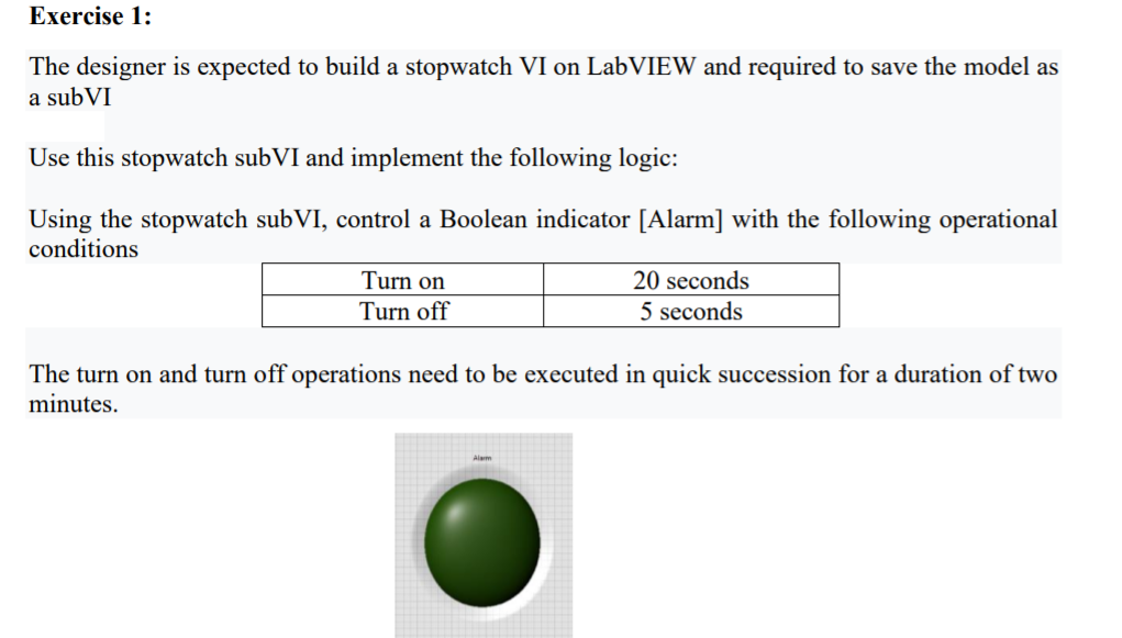 Exercise 1: The designer is expected to build a | Chegg.com