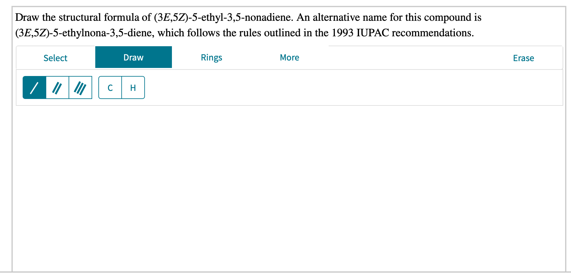 Solved Draw the structural formula of | Chegg.com
