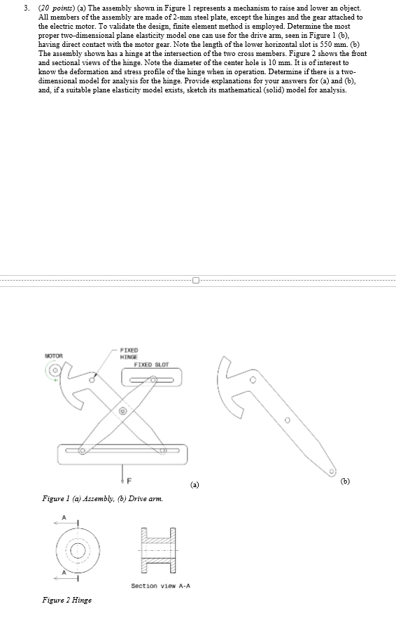 3. (20 points) (a) The assembly shown in Figure 1 | Chegg.com