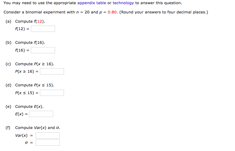 Solved You may need to use the appropriate appendix table or | Chegg.com