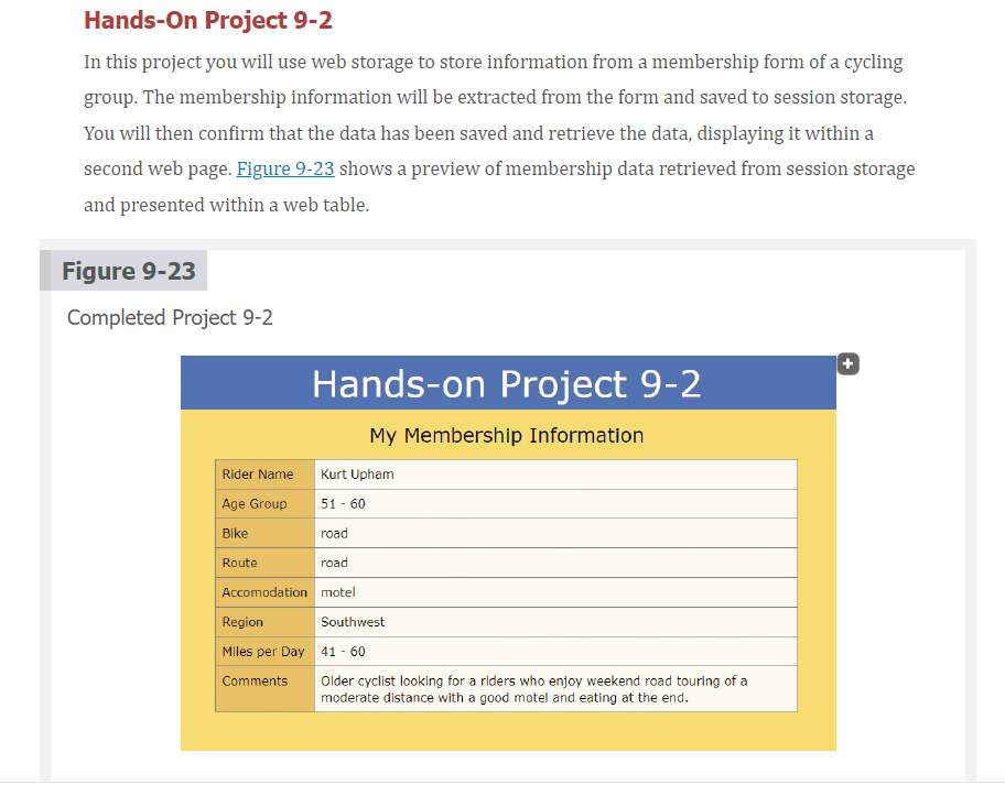 Solved JavaScript Web Warriors 7th Edition Chapter 9 | Chegg.com