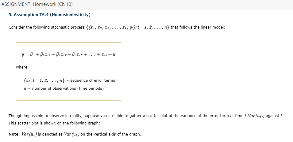 Solved Consider the following stochastic process | Chegg.com