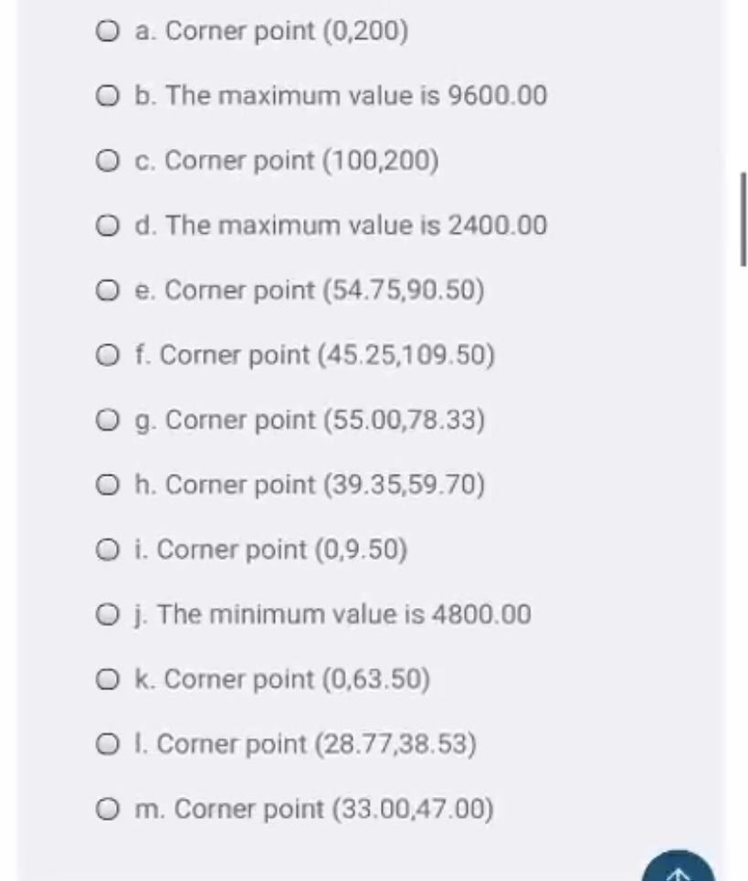 Solved Choose all the corner points of the optimal region | Chegg.com