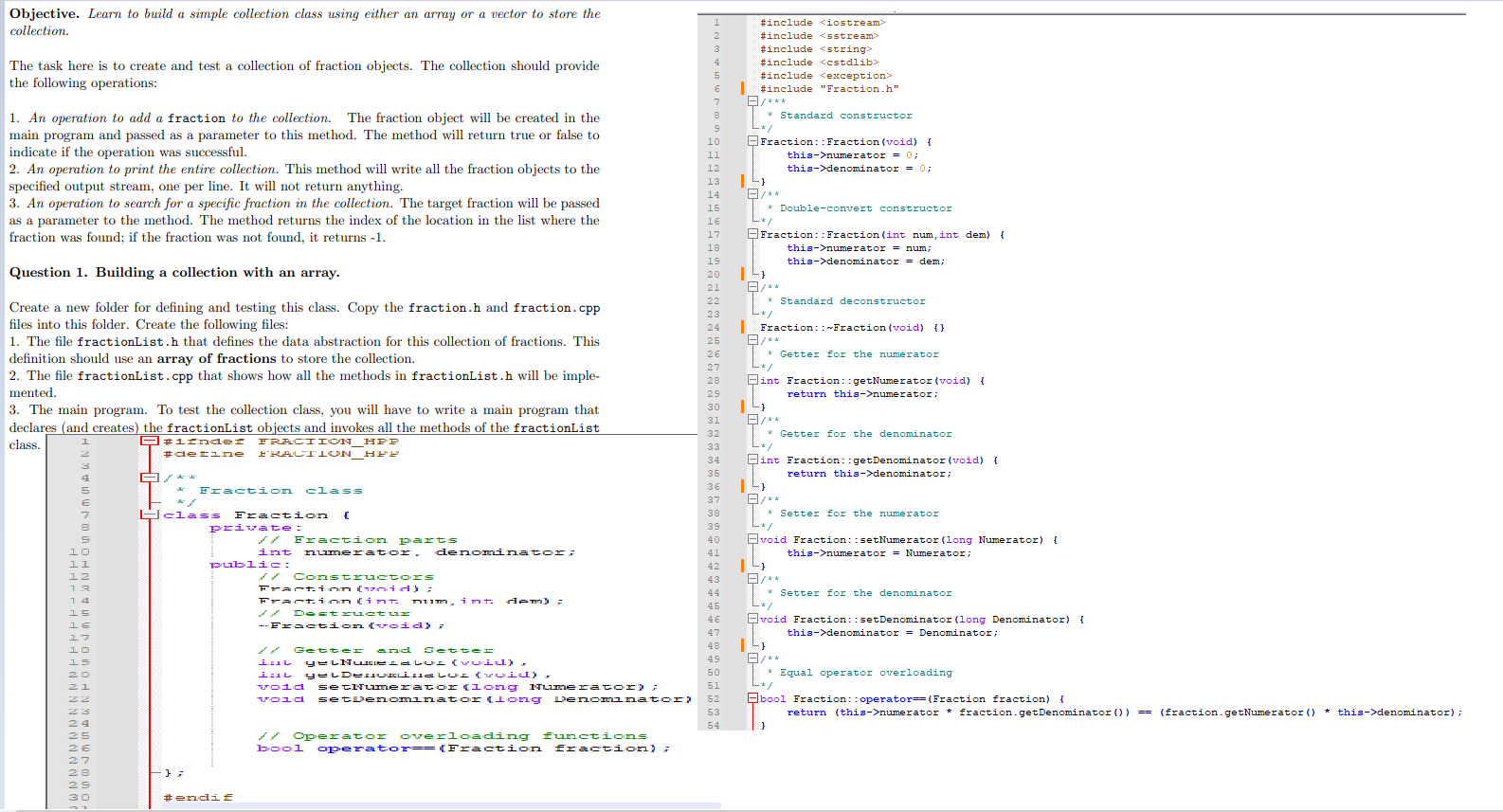 Solved Please answer parts 1-3 ﻿in Question #.1 ﻿I have | Chegg.com