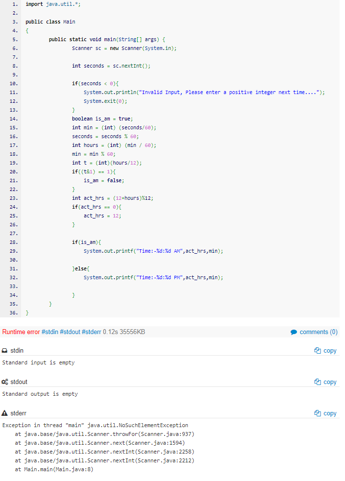 Solved import java.util.*; public class Main { | Chegg.com