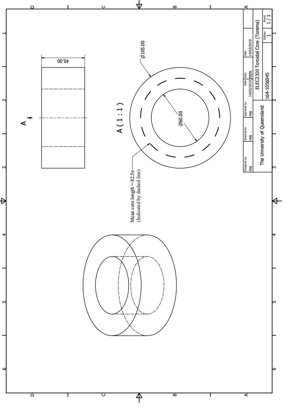 4 BI 6 6 5 € 5 4 V Mean core length = 82.5- | Chegg.com
