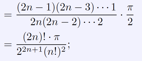 Solved - - TT = | n 2 (2n – 1)(2n – 3) ... 1 2m(2m - 2) 2 | Chegg.com