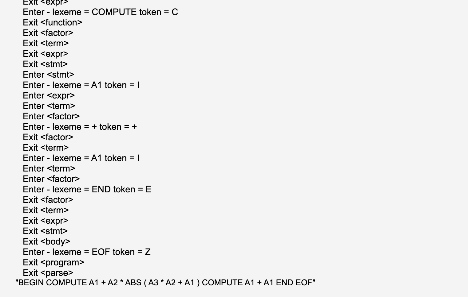 Solved Write a Java program that implements a lexical | Chegg.com