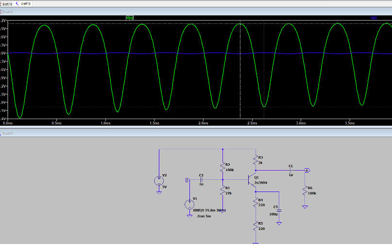 Solved I have these two circuits simulations both in | Chegg.com