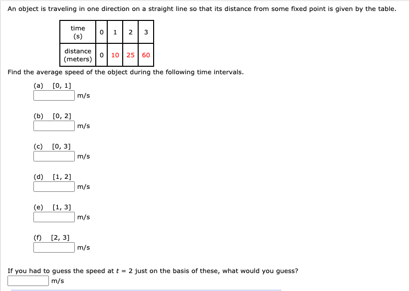 Solved An object is traveling in one direction on a straight | Chegg.com