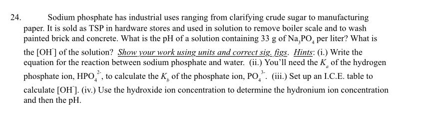 Solved Exercises For each of the following salts, predict | Chegg.com