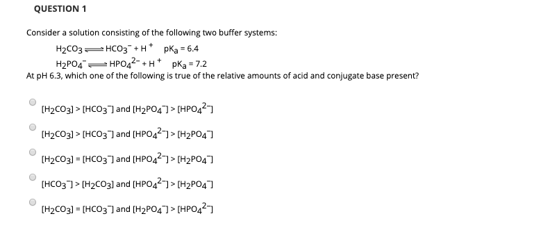Solved QUESTION 1 Consider a solution consisting of the | Chegg.com