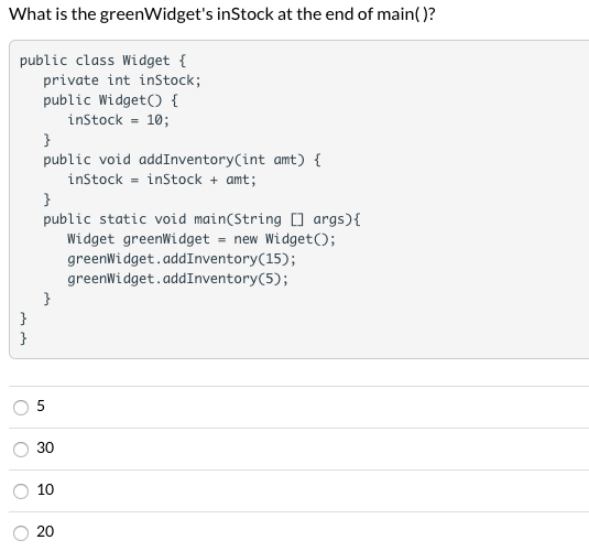 Solved What is output? public class Student { private double | Chegg.com Solved What is output? public class Student { private double | Chegg.com