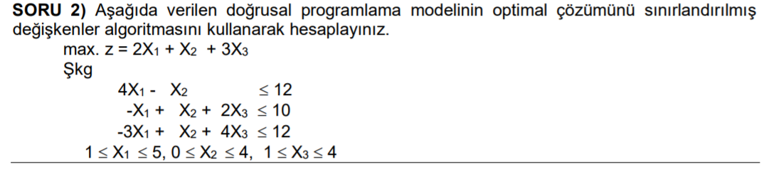 Solved Calculate the optimal solution of the linear | Chegg.com