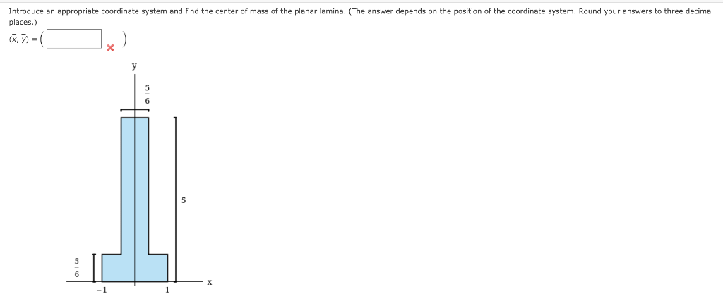 Solved Introduce an appropriate coordinate system and find | Chegg.com