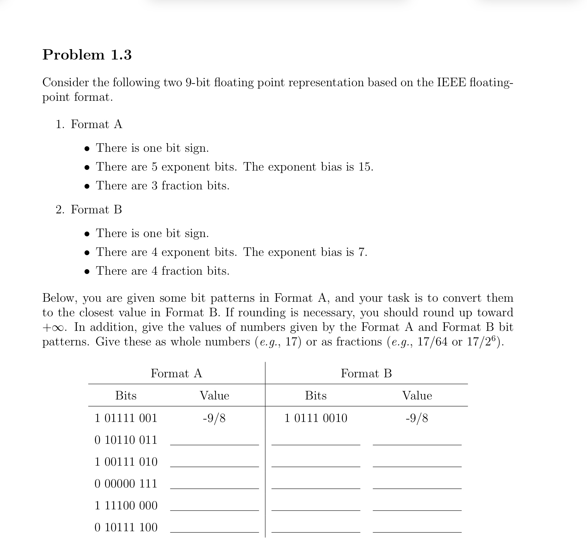 Solved Explain step by step. Include the values for both | Chegg.com