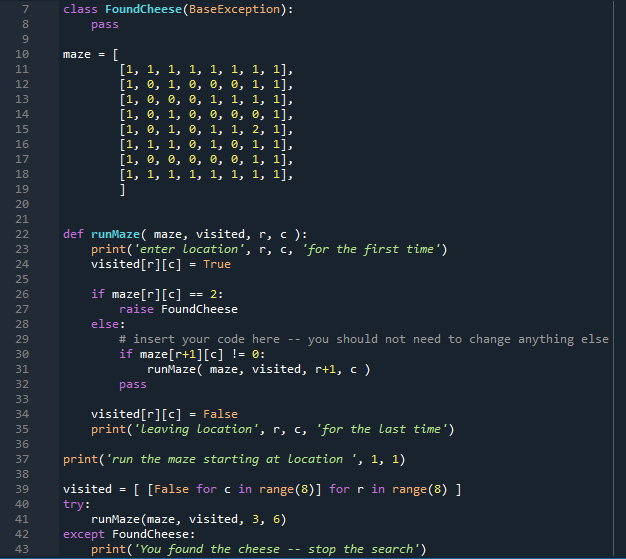 Solved Using Python Complete the code provided in | Chegg.com