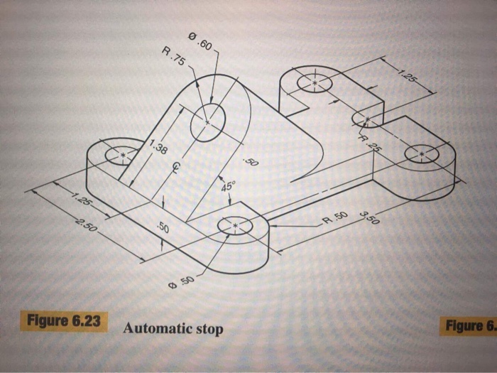 Solved Sketch 3 principal views and a partial auxiliary view | Chegg.com