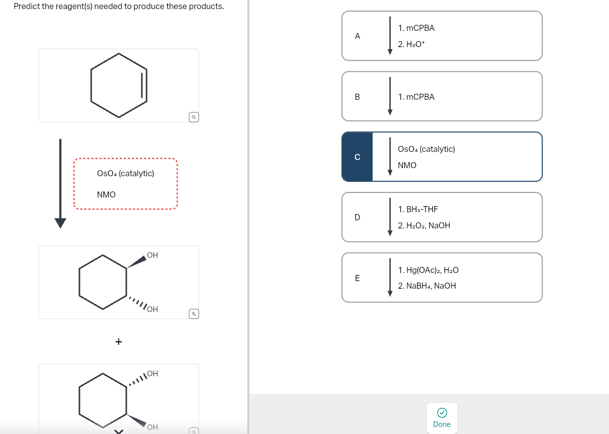 Solved Predict The Reagent S Needed To Produce These