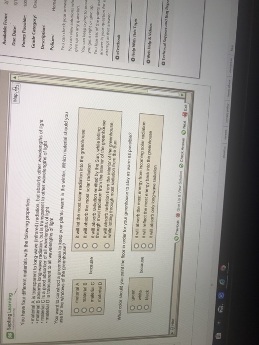 Solved Available From: 3/ Due Date: Points Possible: 100 | Chegg.com