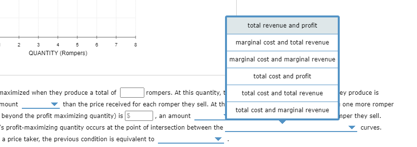 Solved 3. Profit maximization using total cost and total | Chegg.com