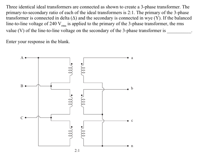 Solved Three identical ideal transformers are connected as | Chegg.com
