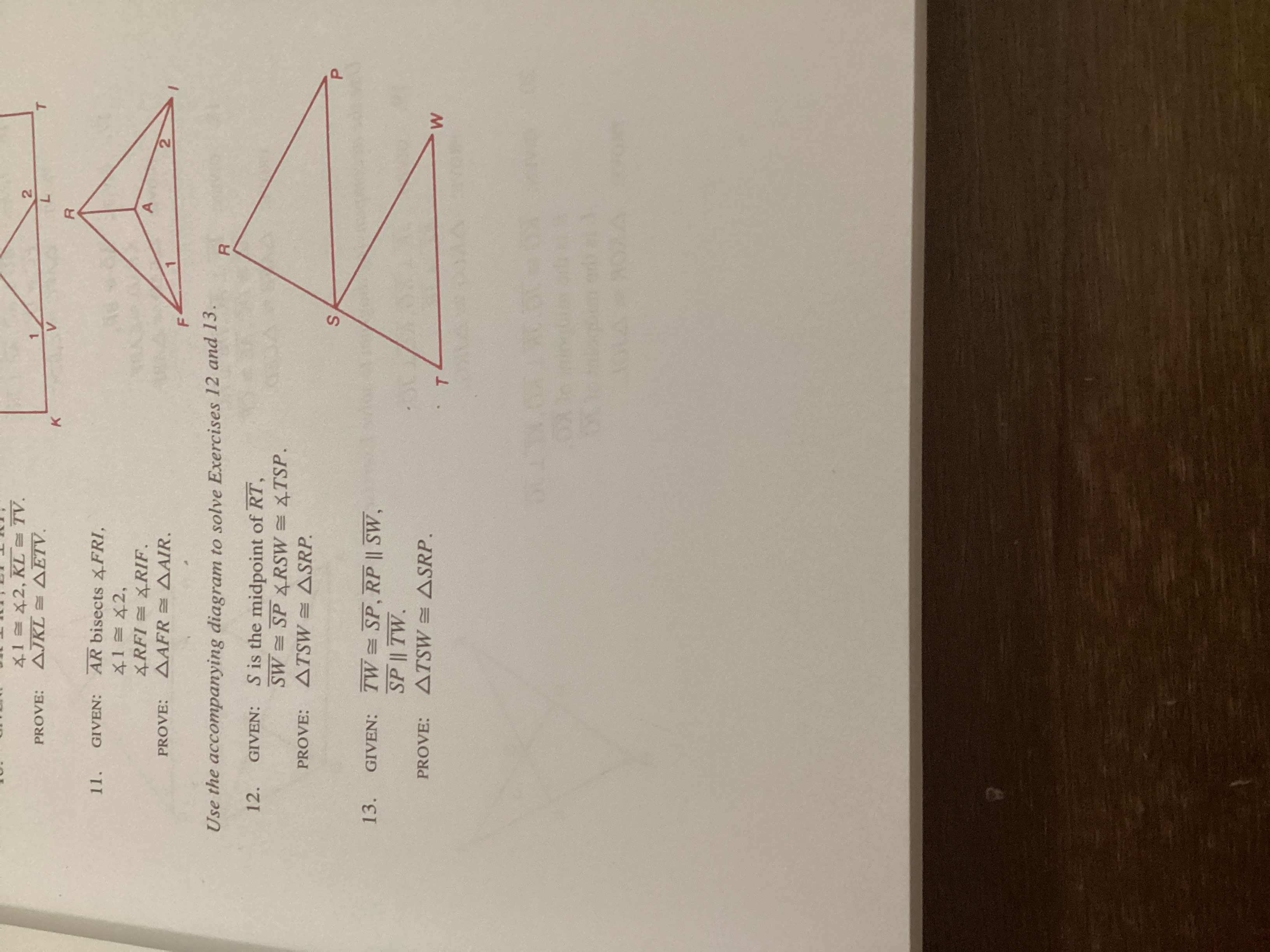 Solved \[ \text { PROVE: } \Varangle 1 \cong \Varangle 2, | Chegg.com