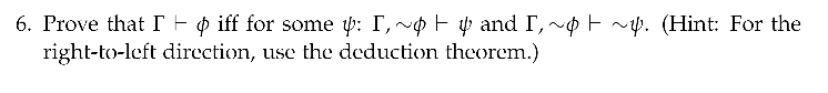 Solved 6. Prove that I - iff for some y: 1,~ + and I,~0~4). | Chegg.com