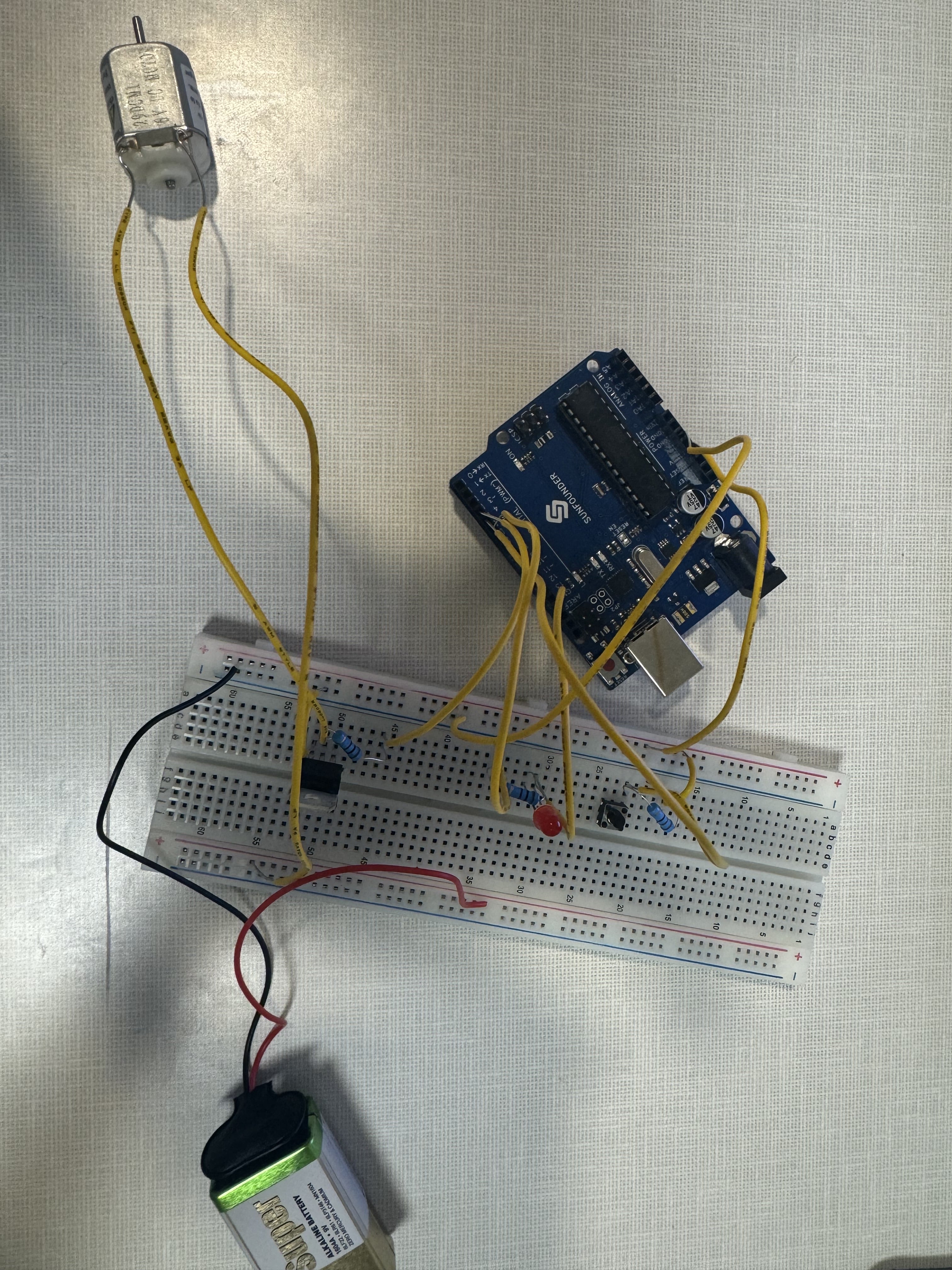 Solved LED-Switch-Motor Robot---Here's a description | Chegg.com