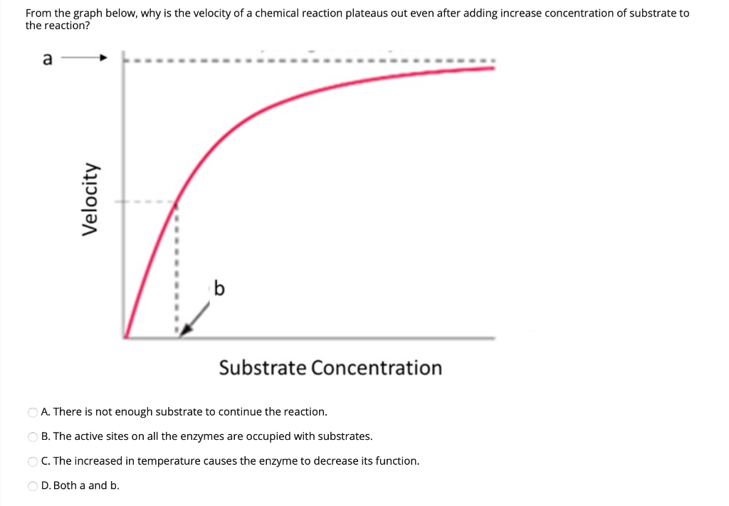 Solved From the graph below, why is the velocity of a | Chegg.com