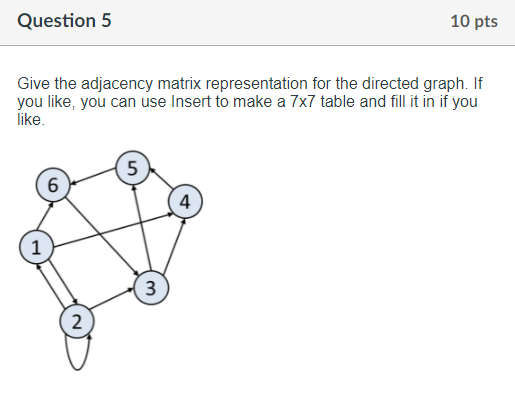 Solved Discrete structures 2: Give the adjacency | Chegg.com