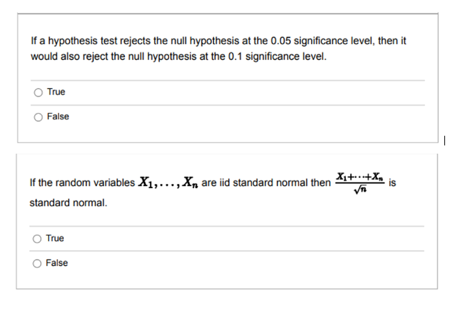 Solved If a hypothesis test rejects the null hypothesis at | Chegg.com