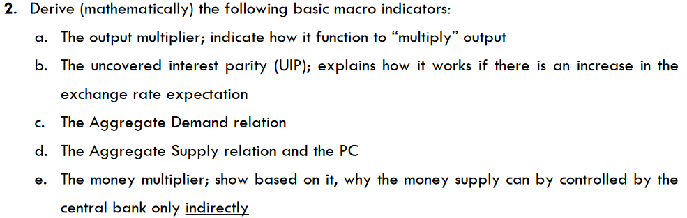 Solved There are three ways to measure/calculate GDP: 1) | Chegg.com